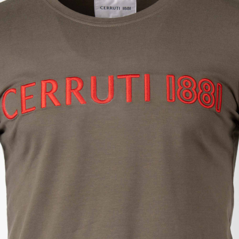 Tee shirt logo poitrine malonno Homme CERRUTI à prix dégriffé