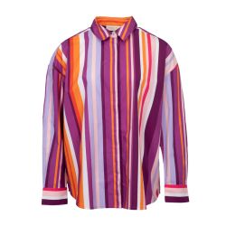 Chemisier raye colari Femme LA PETITE ETOILE à prix dégriffé